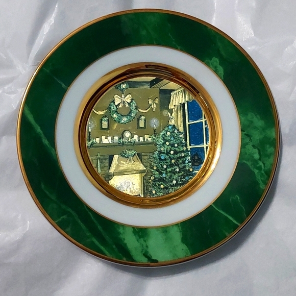 Dufex Art | Holiday | Vintage Durex Art Chrismas Plate | Poshmark
